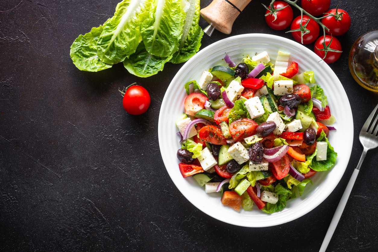 Greek-style salad recipe - Essex Wellbeing ServiceEssex Wellbeing Service
